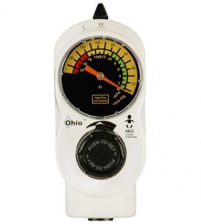 Push-To-Set Vacuum Regulator, 2 Mode High Continuous, Adult | Oxygen ...